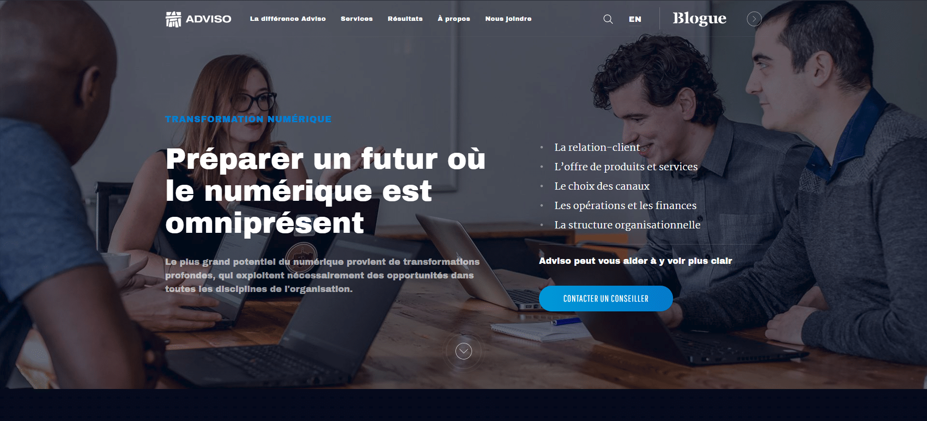 Adviso lance de nouveaux services en transformation numérique - Adviso